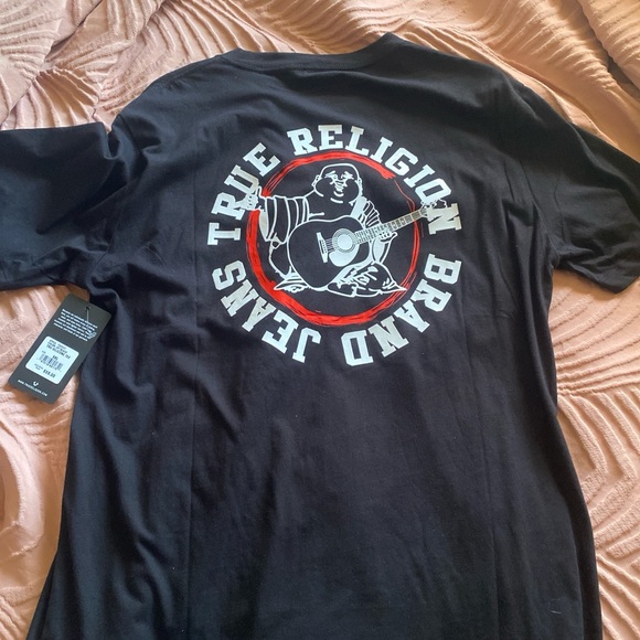 True Religion | Shirts | True Religion Black And White Graphic Tee ...